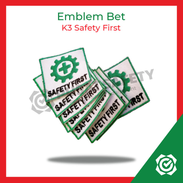 Emblem Bet Logo K3 Bendera Safety First - Pusat Safety