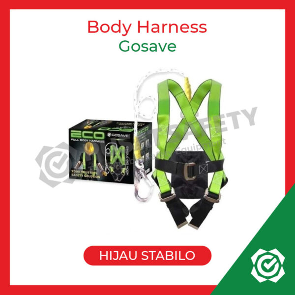 Full Body Harness GoSave Single Hook Eco Fit SNI - Pusat Safety