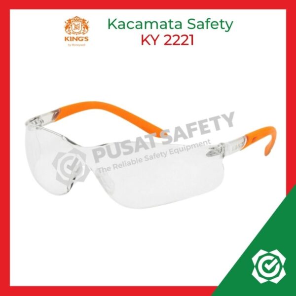 Kacamata Safety Clear Kings KY2221 Original - Pusat Safety