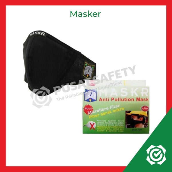 Masker Anti Polusi MASKR Active Carbon Filter - Pusat Safety